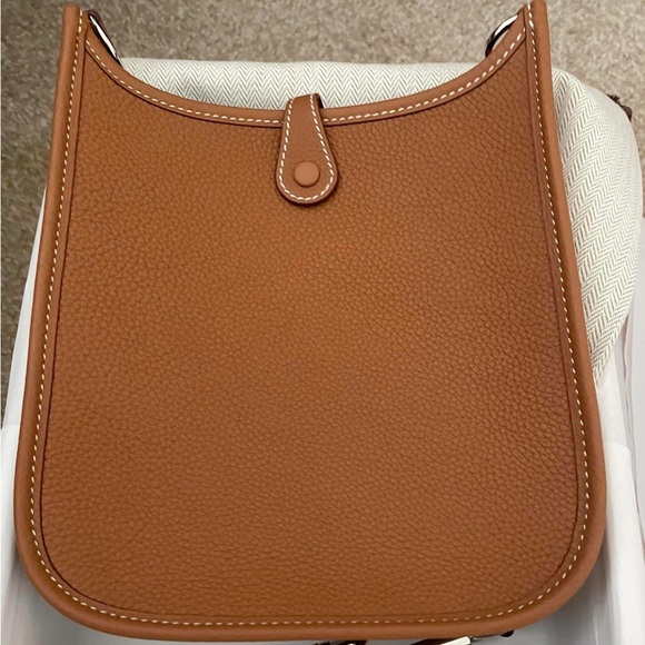 Hermes | Bags | Hermes Mini Evelyne Gold Padallium Hardware | Poshmark